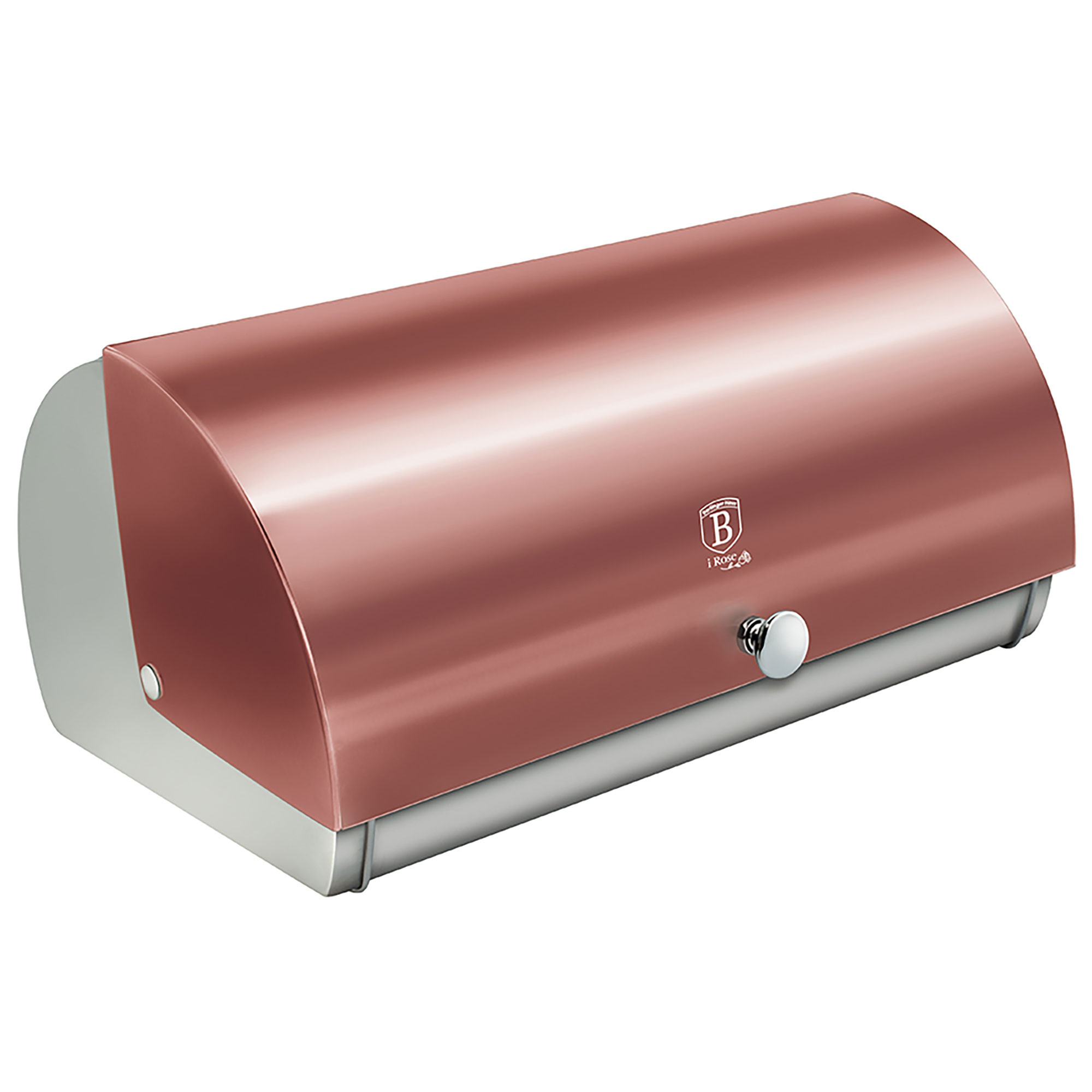 Berlinger Haus I-Rose Panera de Mesa para Guardar Pan, Tapa Deslizante ...