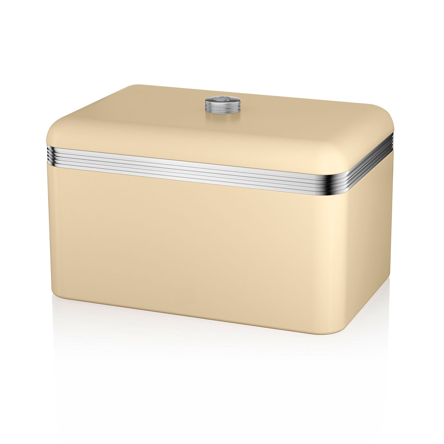 Swan SWKA1010CN Retro Panera de Mesa para Guardar Pan, Capacidad 18 ...