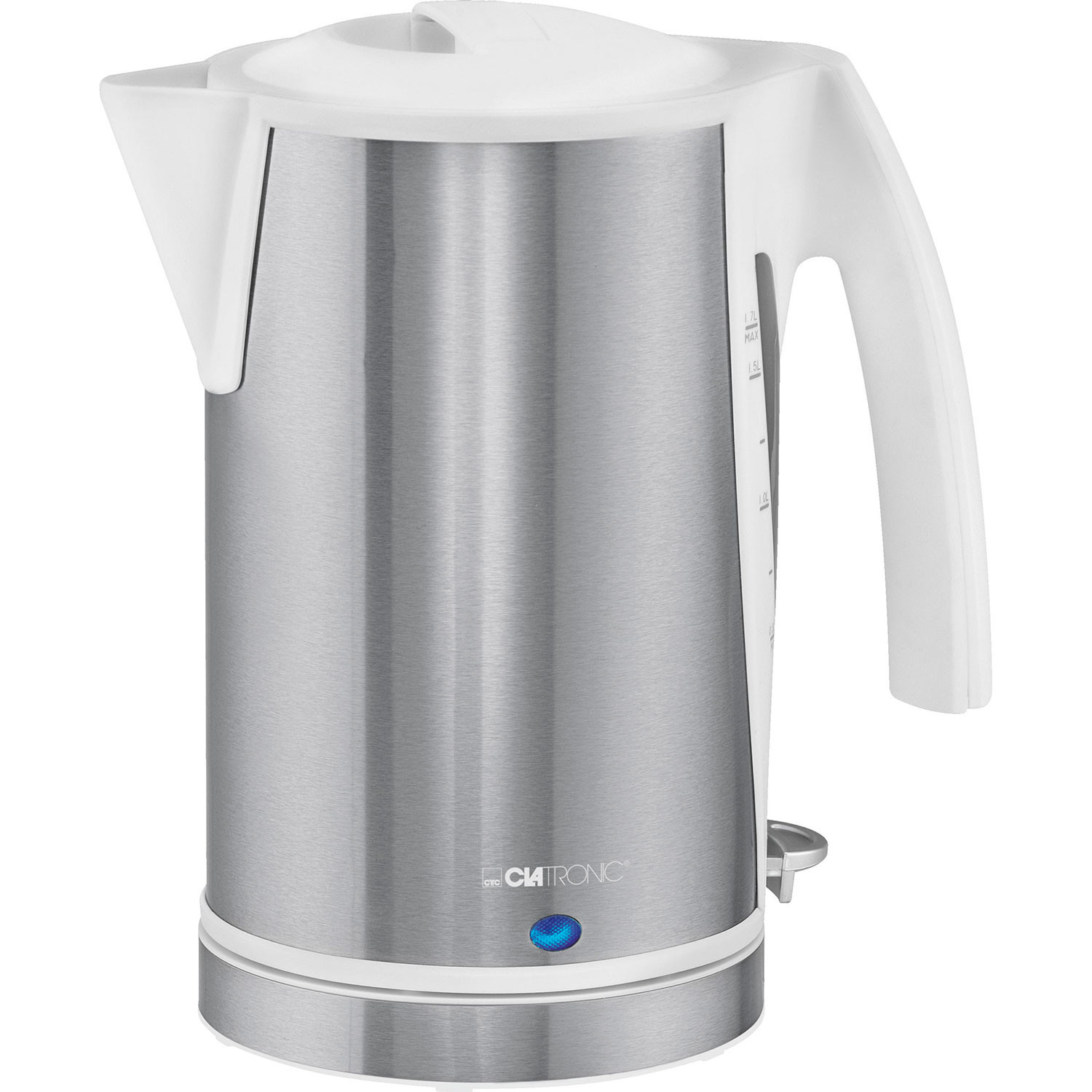 Clatronic WKS 3288 - Hervidor inalámbrico de acero inoxidable (1,7 L ...